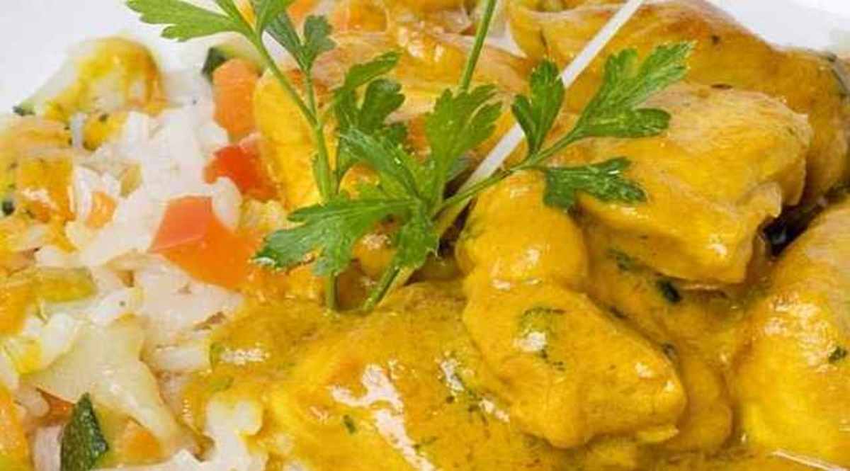 Receta de Conejo al curry