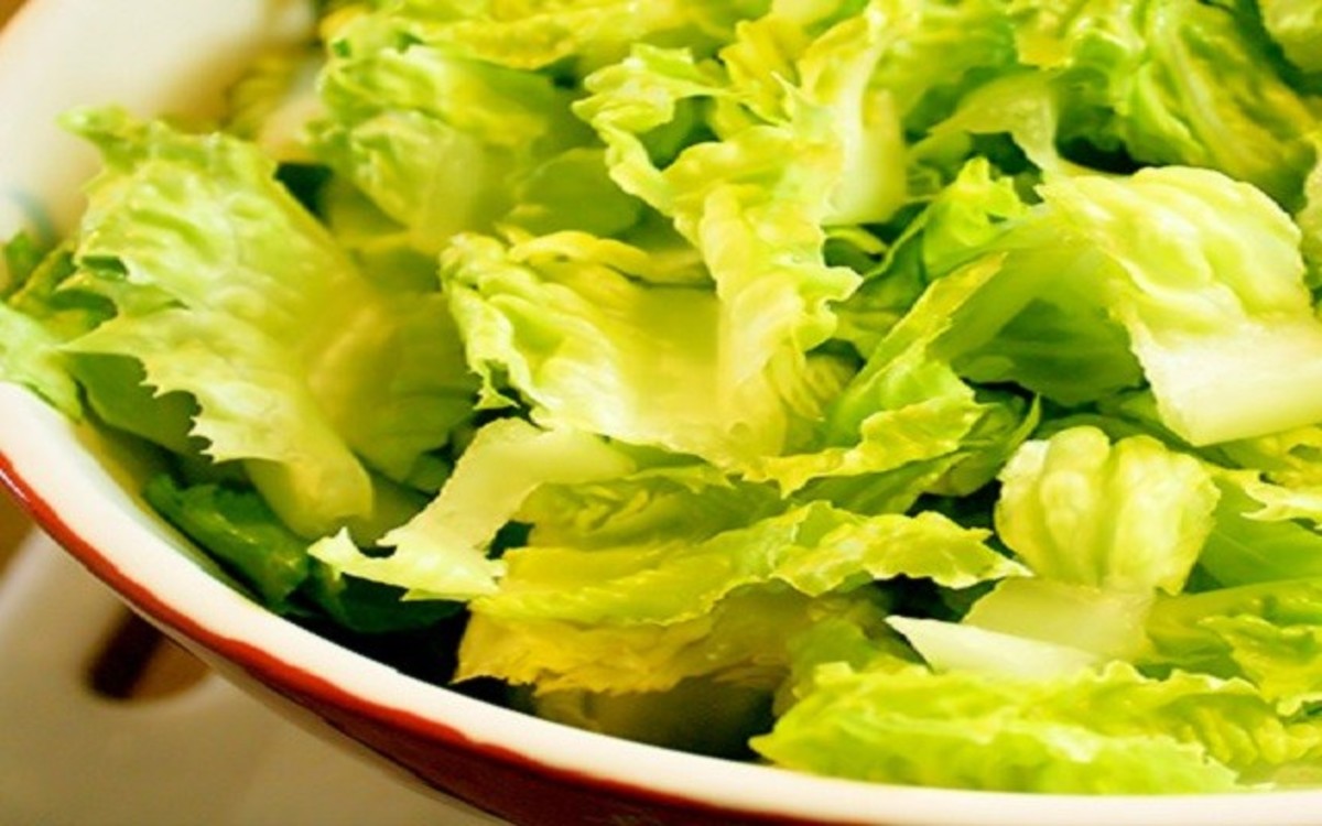 Receta de Ensalada de lechuga y rabanitos