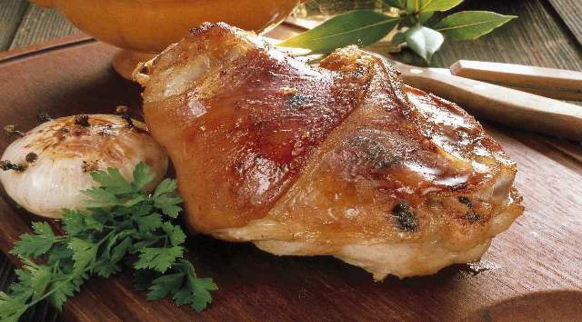 Receta de Codillo con Salsa de Miel