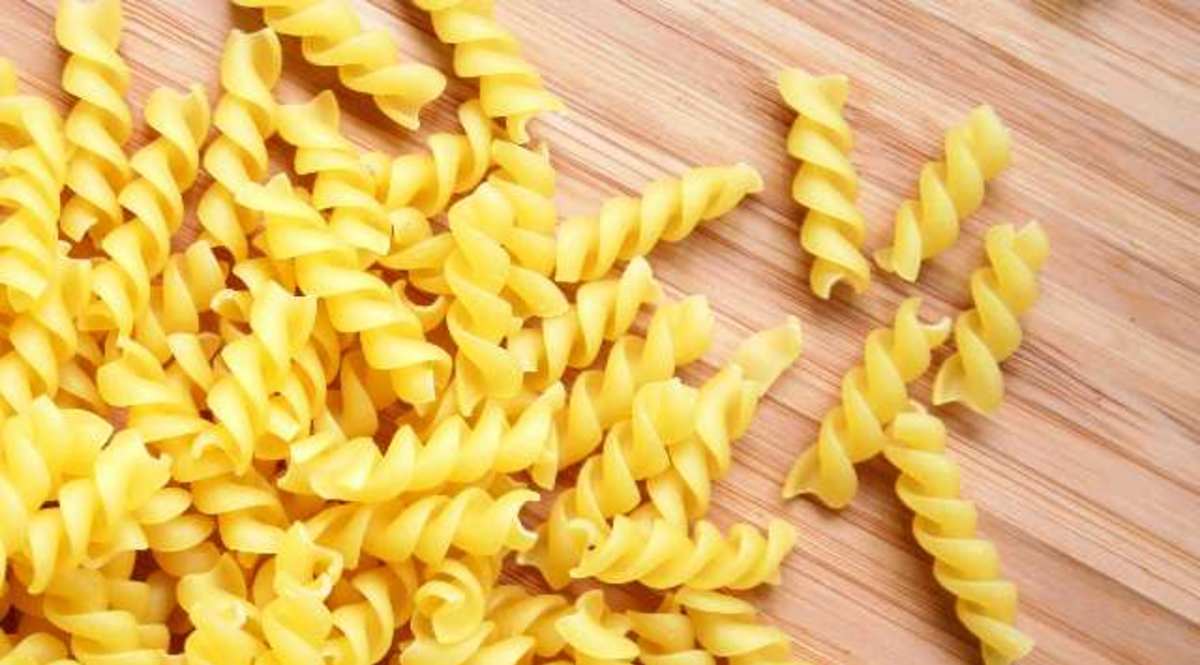 Receta de Fusilli con Salsa de Setas