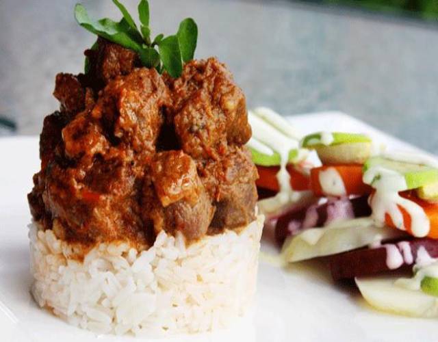 Receta de Chivo en coco