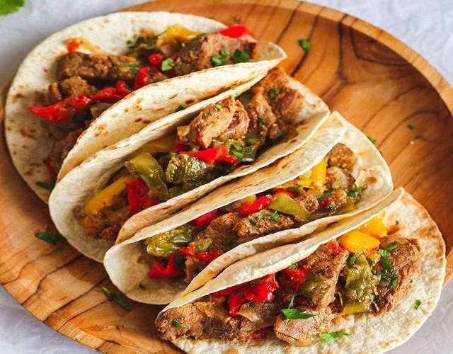 Receta de Fajitas de Res al Chipotle