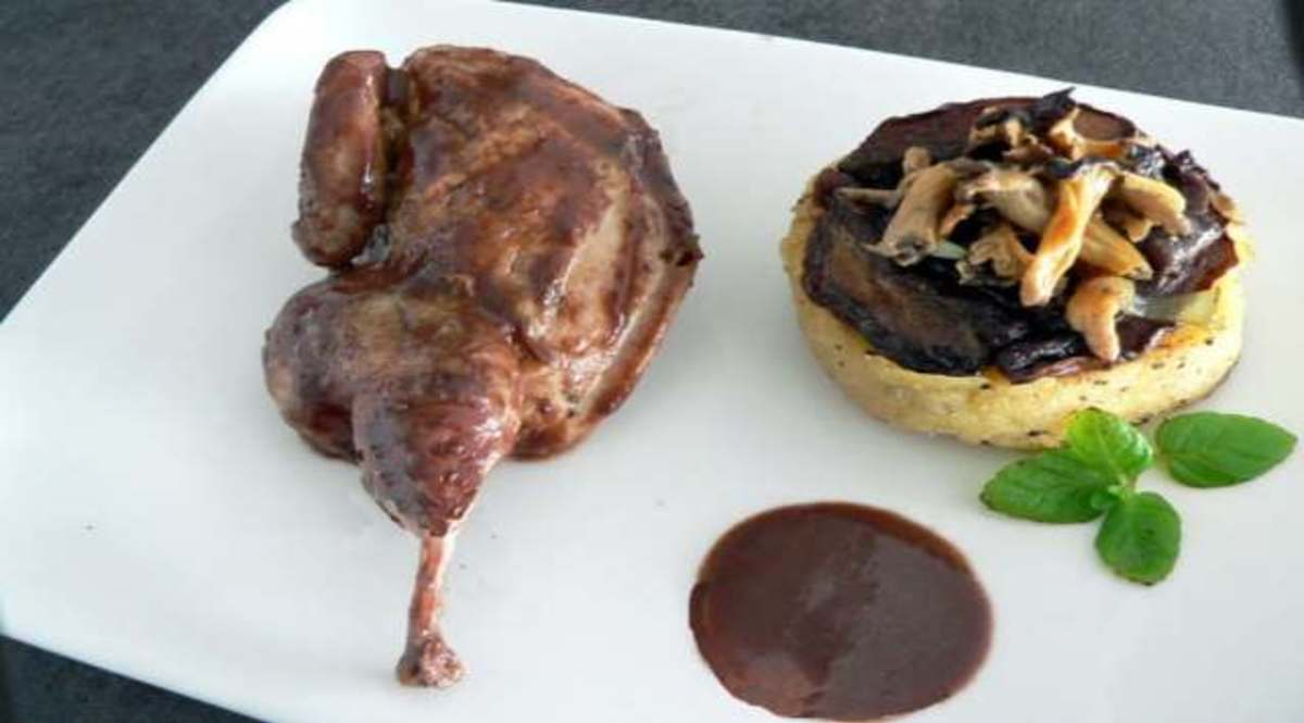 Receta de Codornices con Chocolate