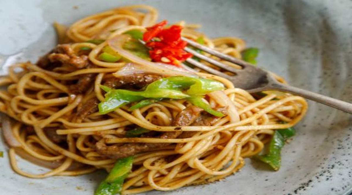 Receta de Tallarines al Pimiento