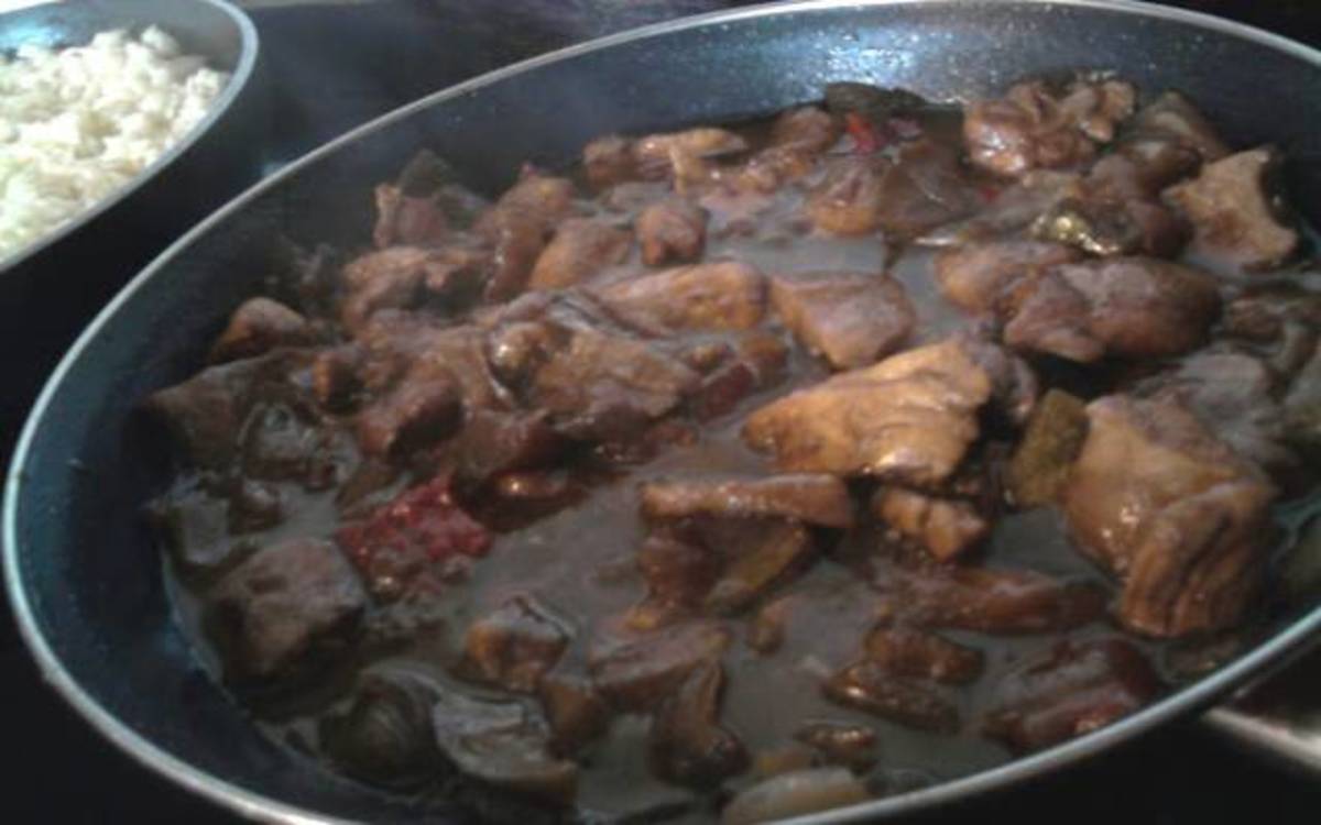 Receta de Chivo en coco